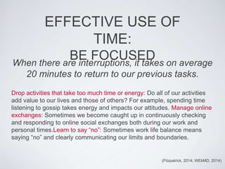 Work Life Balance.ppt