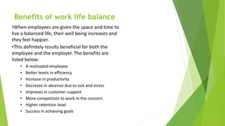 Work Life Balance for IT Employees .pptx
