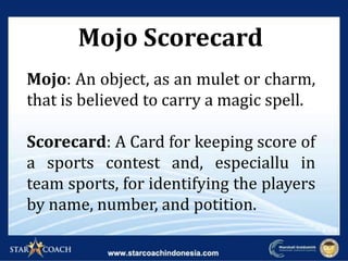 Work-Life Balance using Mojo Scorecard | PPTX