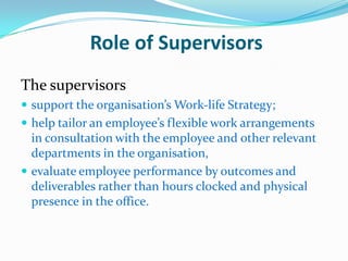 Work life integration | PPTX