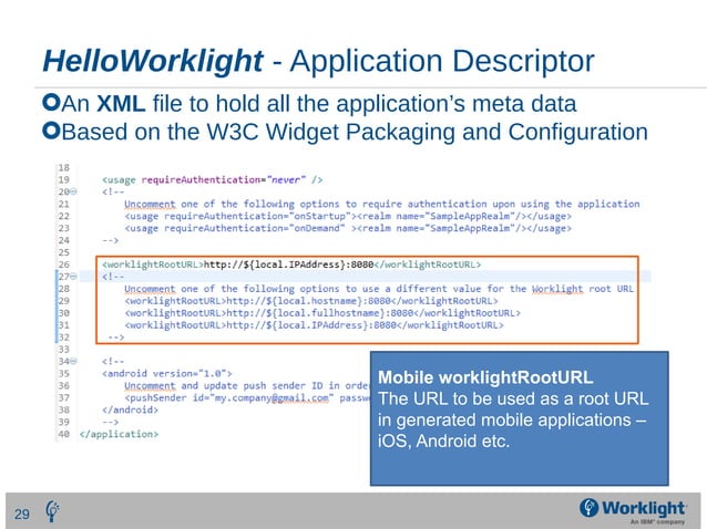Worklight technical intro v2 | PDF