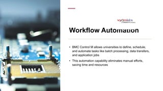 Revolutionize Education Workflows with BMC Helix Control M Automation ...