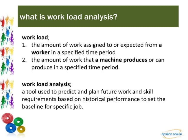 Work load analysis | PPT