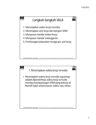 Workload analysis sunawan hrm club | PDF