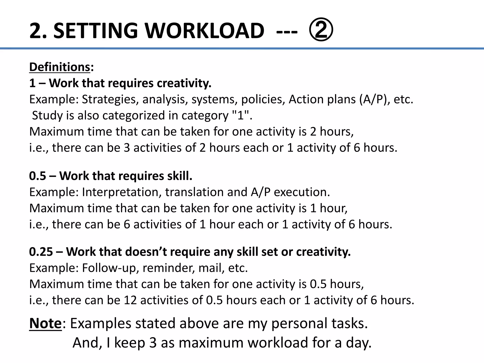 Workload balancing | PDF