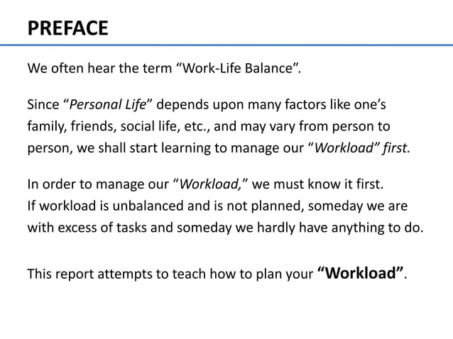 Workload balancing | PDF