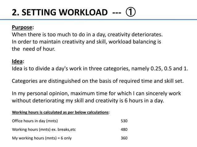 Workload balancing | PDF