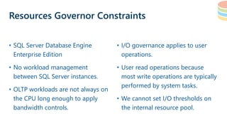 Workload Management in SQL Server 2019 | PPT