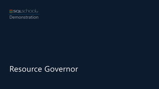 Workload Management in SQL Server 2019 | PPT