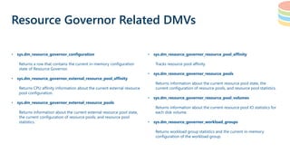 Workload Management in SQL Server 2019 | PPT