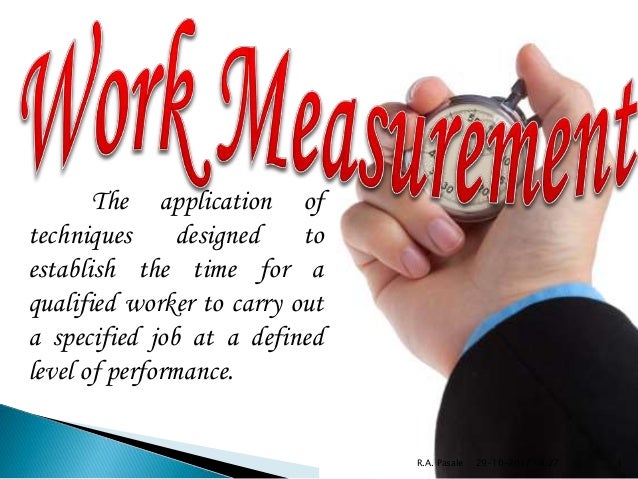 Work measurement | PPT