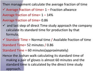 Work measurement (1) | PPTX