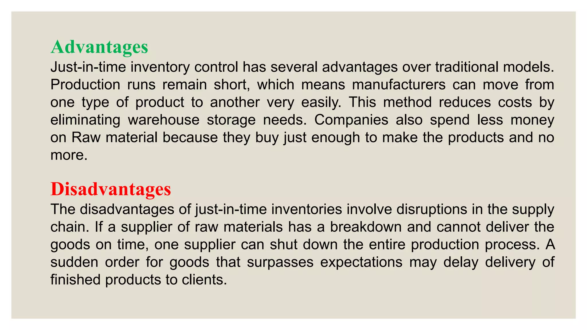Work measurement increases productivityand role of jit om | PPT