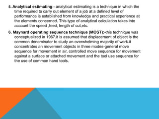 Work Measurment | PPTX