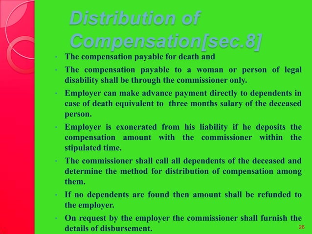 The Workmen's Compensation Act, 1923 | PPSX