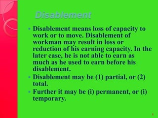 The Workmen's Compensation Act, 1923 | PPSX