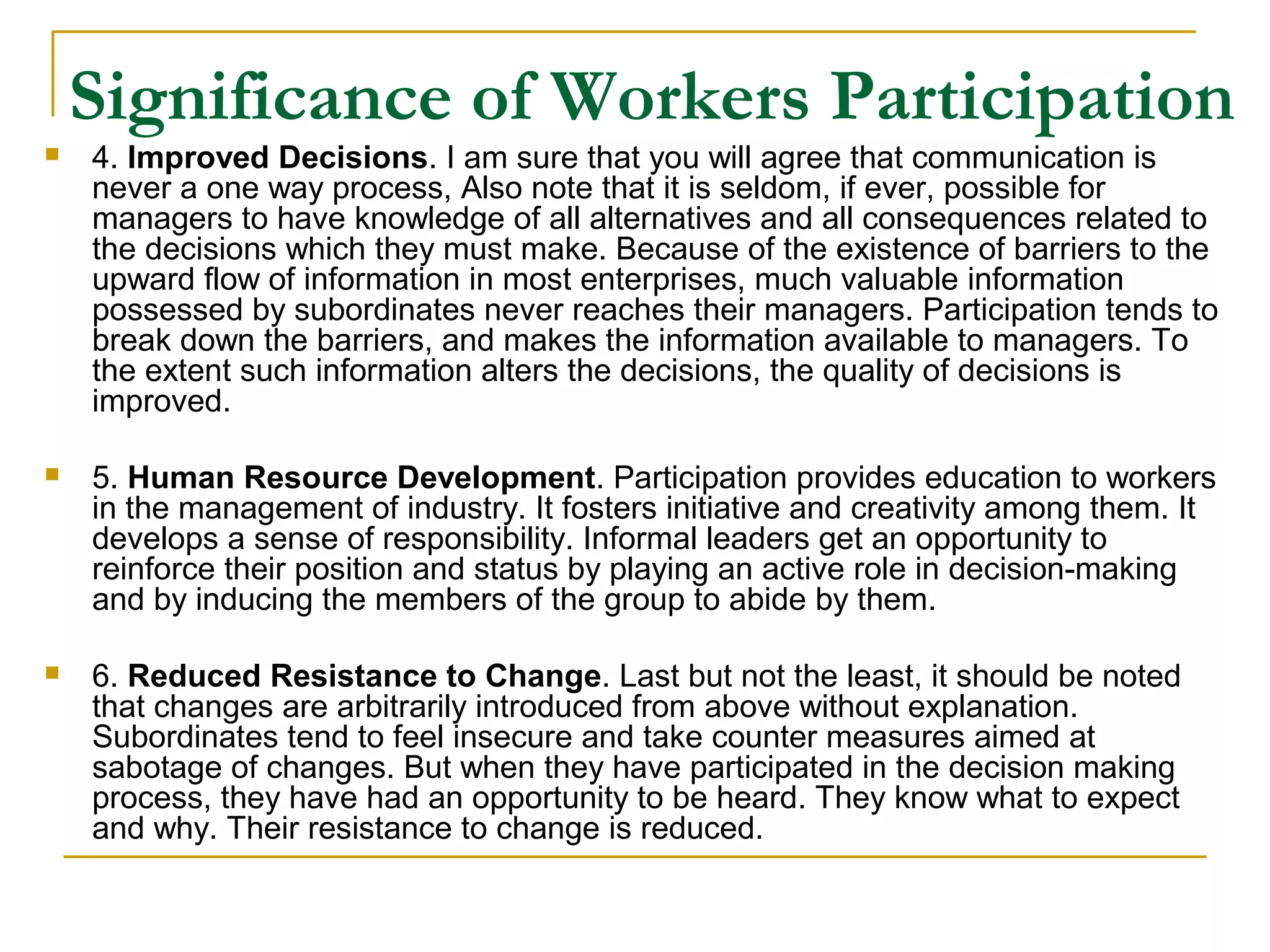 Workmen participation mgt | PPT