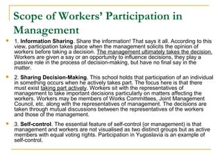 Workmen participation mgt | PPT