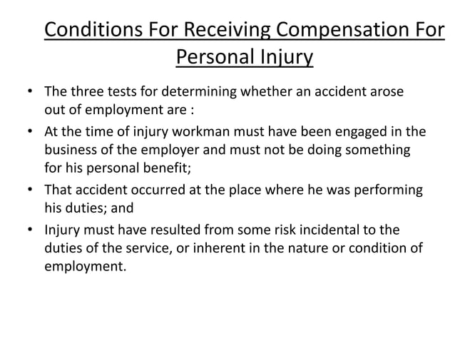 Workmen's Compensation Act -1923 | PPTX | Injuries | Diseases and ...