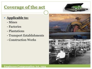 presentation on workmen compensation act | PPTX