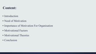 Work motivation | PPTX | Career Advice | Careers