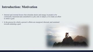 Work motivation | PPTX