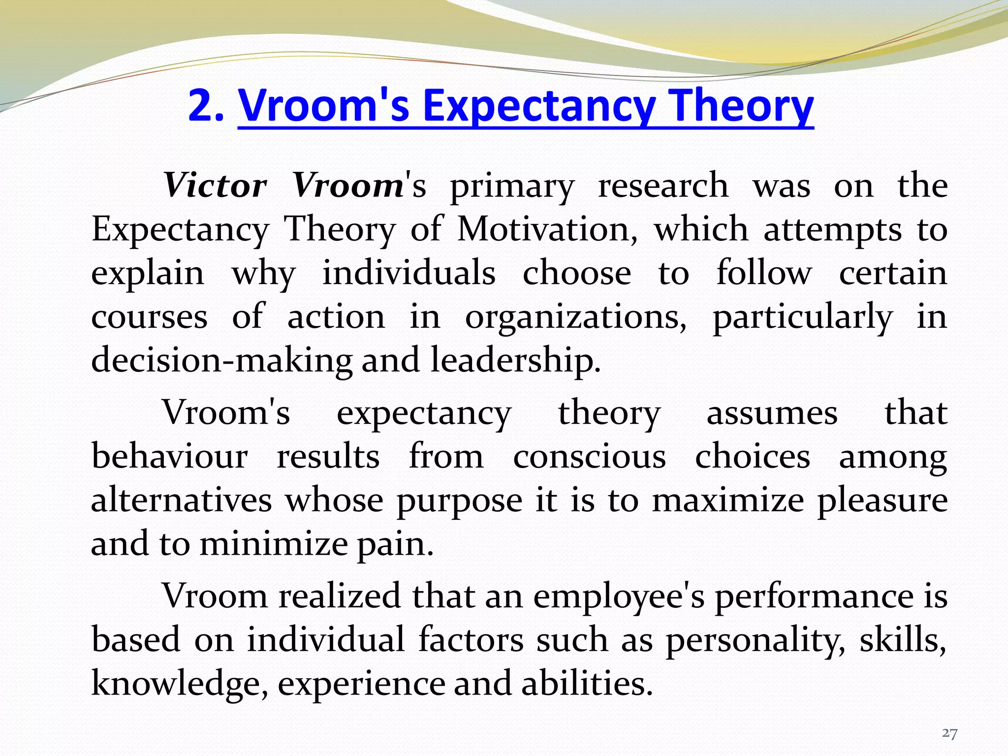 Work Motivation - seminar-by-Mohan-Kumar-G | PPTX