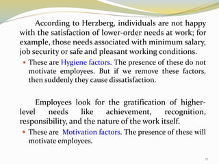 Work Motivation - seminar-by-Mohan-Kumar-G | PPT