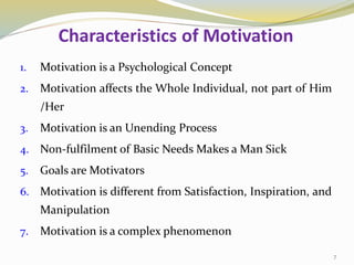 Work Motivation - seminar-by-Mohan-Kumar-G | PPTX