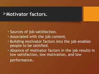 work motivation and in organizational psychology | PPTX