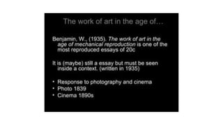 work of an art in the age of humans mechanical reproduction | PPT
