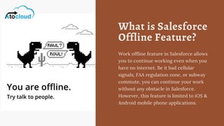Work Offline With Salesforce Mobile Application | PPTX