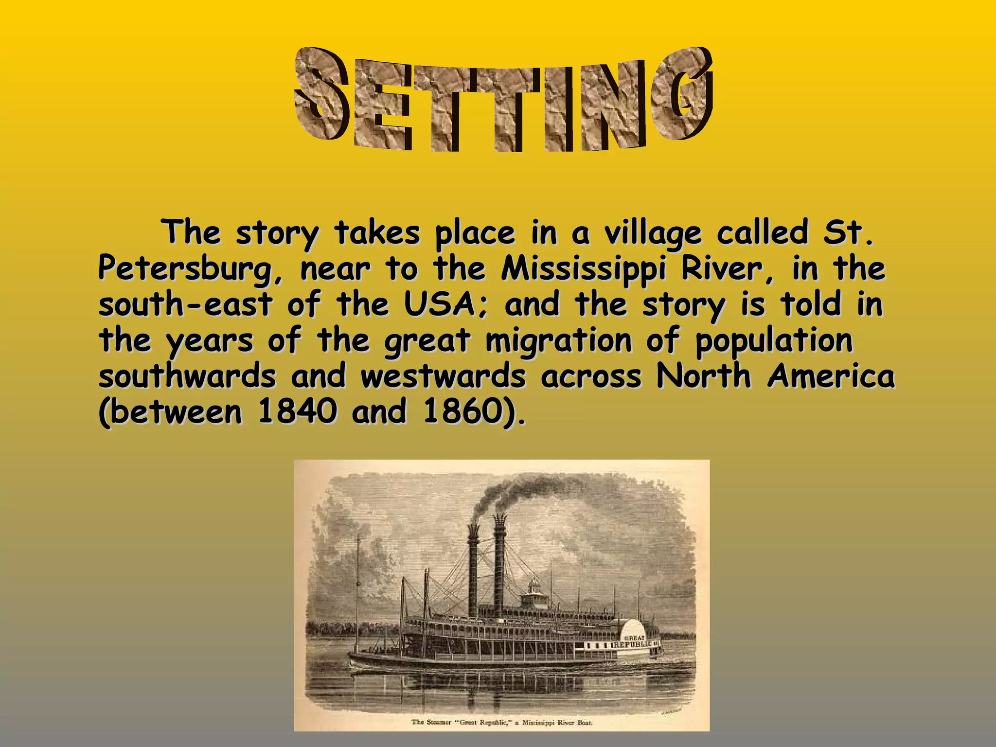 Work of Tom Sawyer | PPT