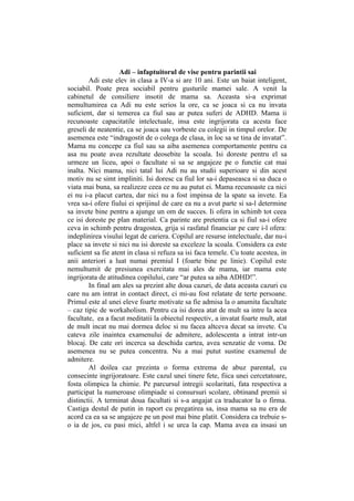 Workoholismul la copii | DOC