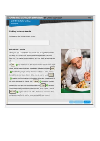 Unit 7 - Online Workbook | PDF