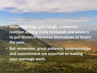 Work on Your Marriage | PPTX