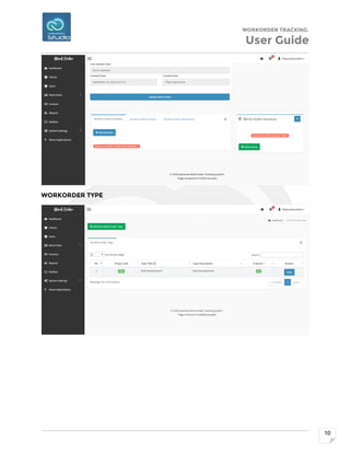 Work Order Tracking & Management System | PDF