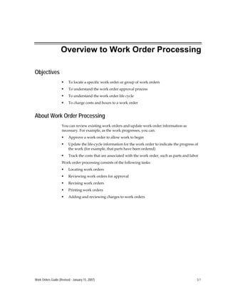 Work order management guide | PDF