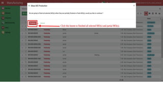 Work Order(s) Mass Production for Odoo Open Source | PPT