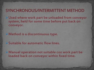 Work part transport method | PPT