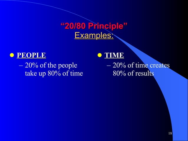 Work Performance & Prioritization | PPT