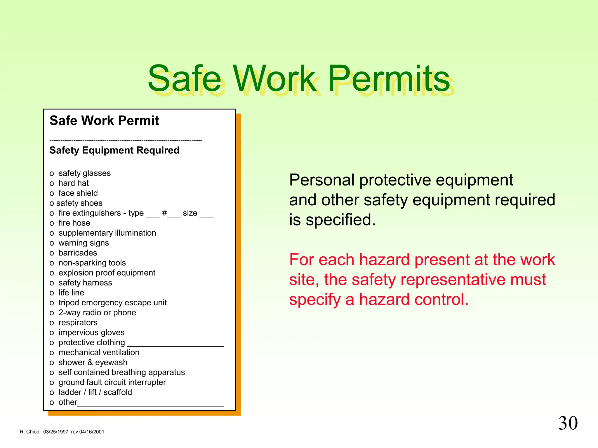 WORK PERMITS.ppt | PPT