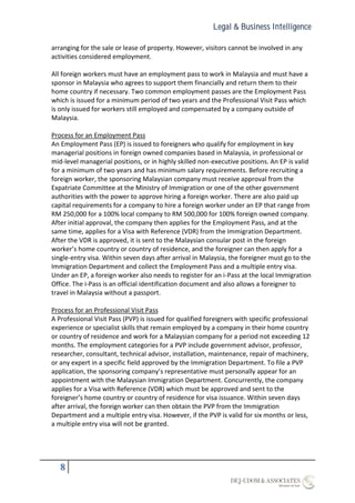 Work Permits and Visas in ASEAN Countries | PDF