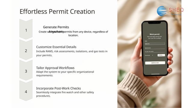 Safe Work Permit System Software for Contractors | PPT