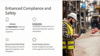 Safe Work Permit System Software for Contractors | PPT