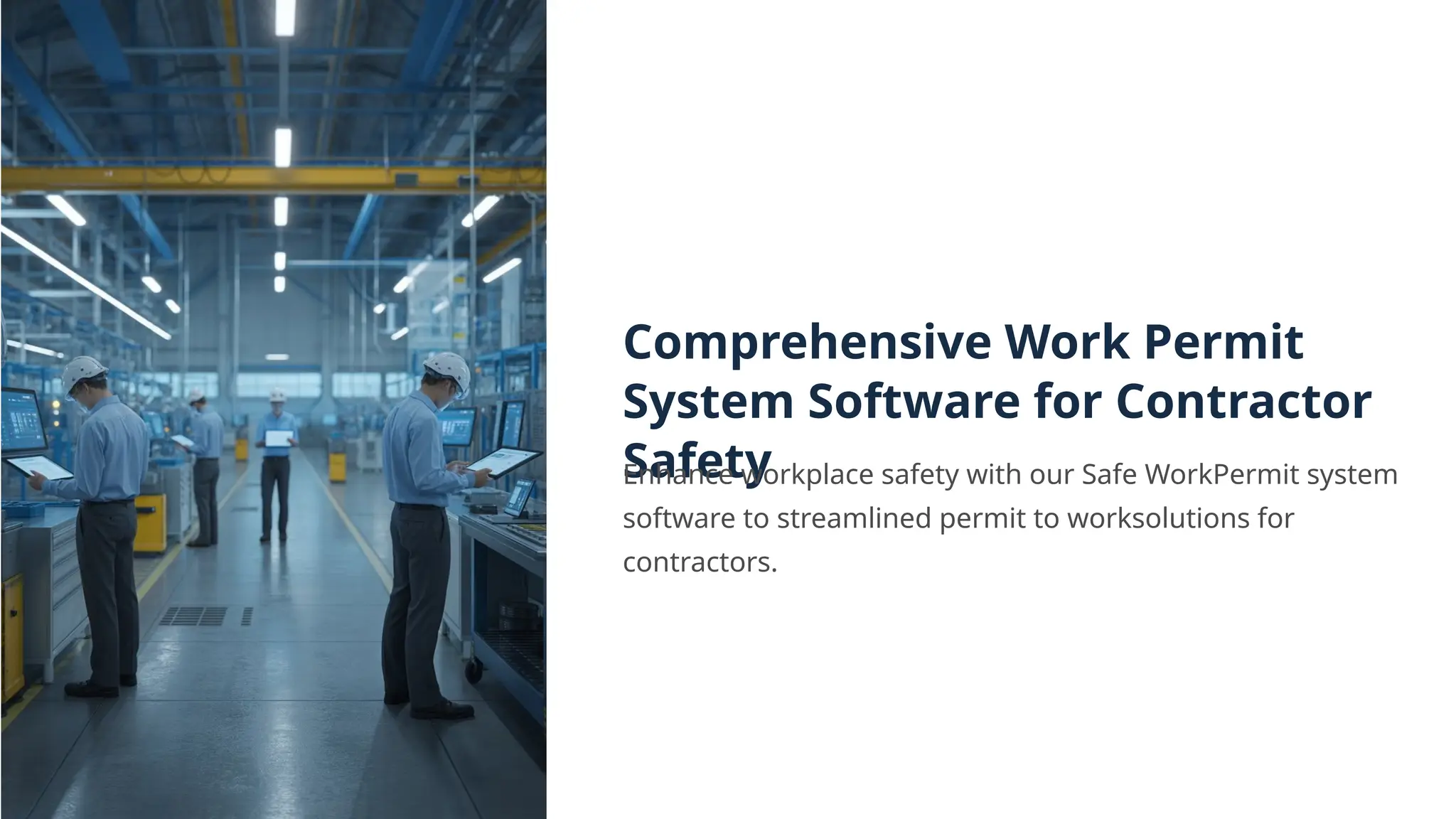 Comprehensive Work Permit System Software for Contractor Safety | PPTX
