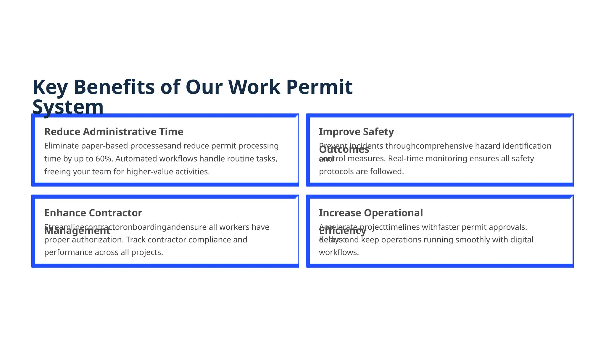 Comprehensive Work Permit System Software for Contractor Safety | PPTX
