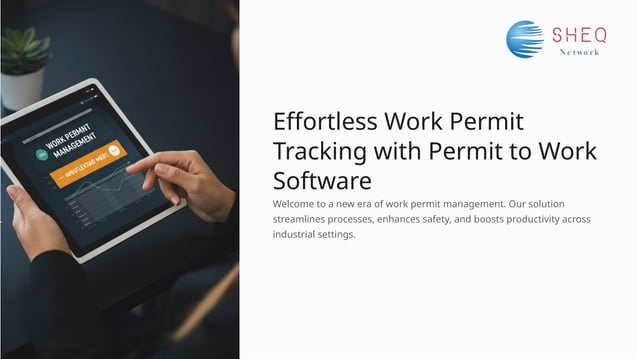 Effortless Work Permit Tracking with Permit to work software | PPT