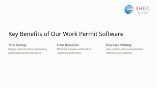 Effortless Work Permit Tracking with Permit to work software | PPT