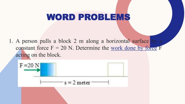 WORK (PHYSICS) GRADE 8 presentation slides | PPTX